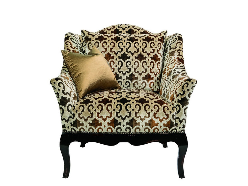 Marge Carson Living Room Courtney Chair CTY41B - Noel Furniture ...