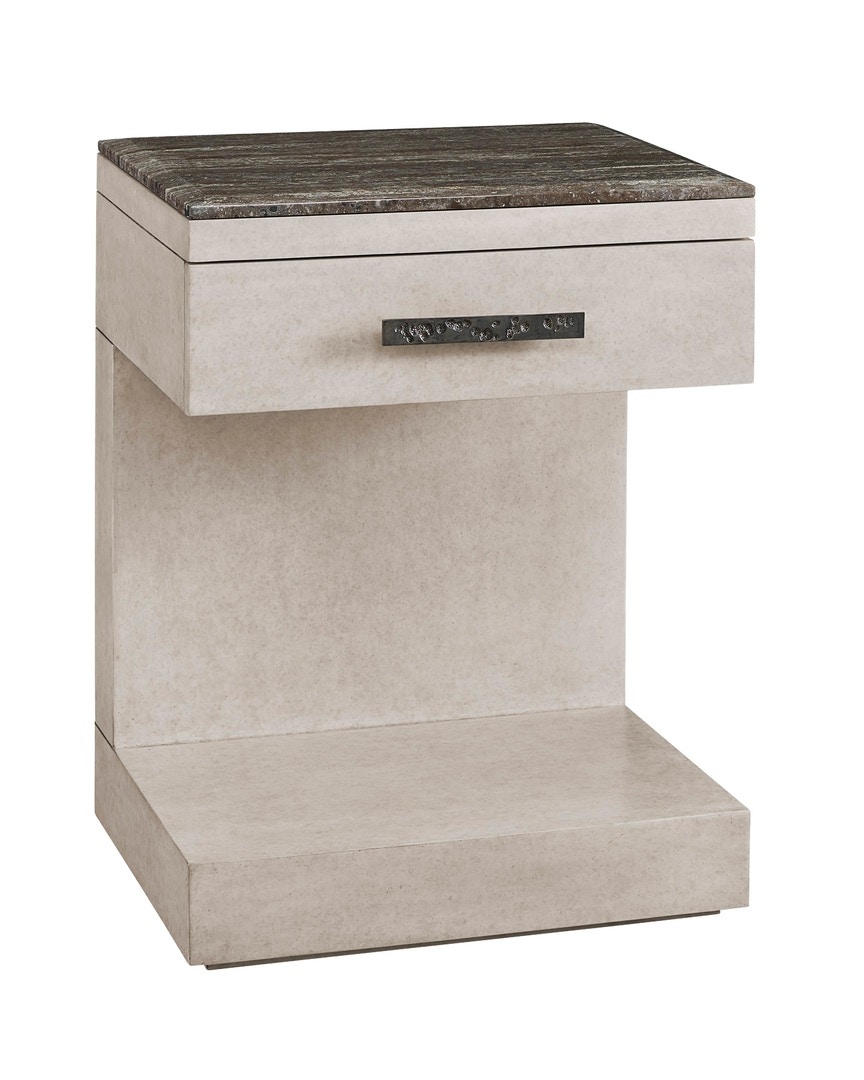 Marge Carson Bedroom Eclipse Nightstand ECL12 - Noel Furniture ...