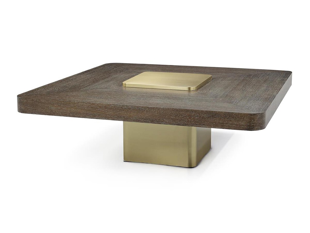 John Richard Living Room Plateau Cocktail Table, Gold EUR-03-0897 ...