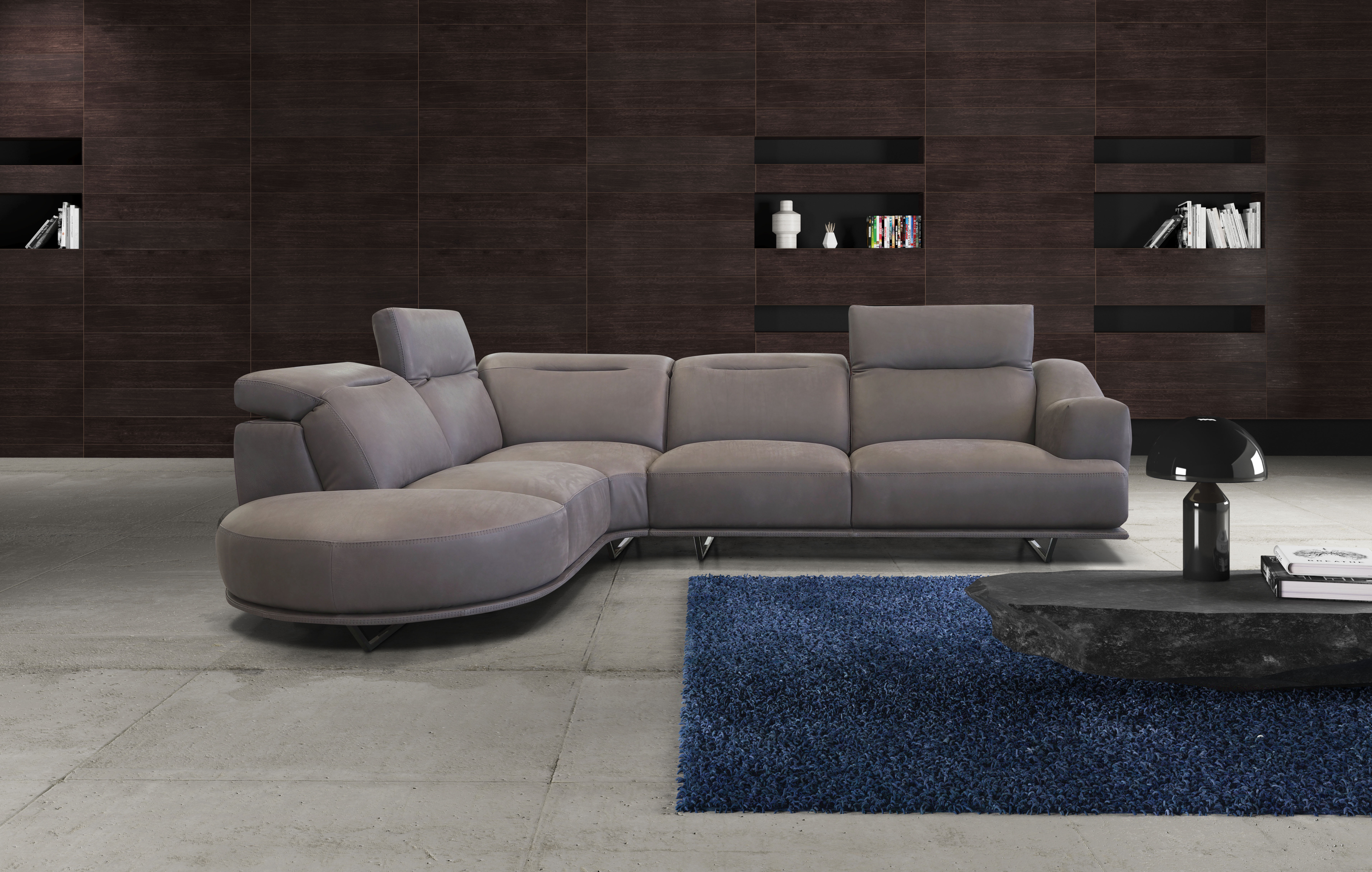 Bracci Living Room Fellini Sectional - Noel Furniture - Houston, TX