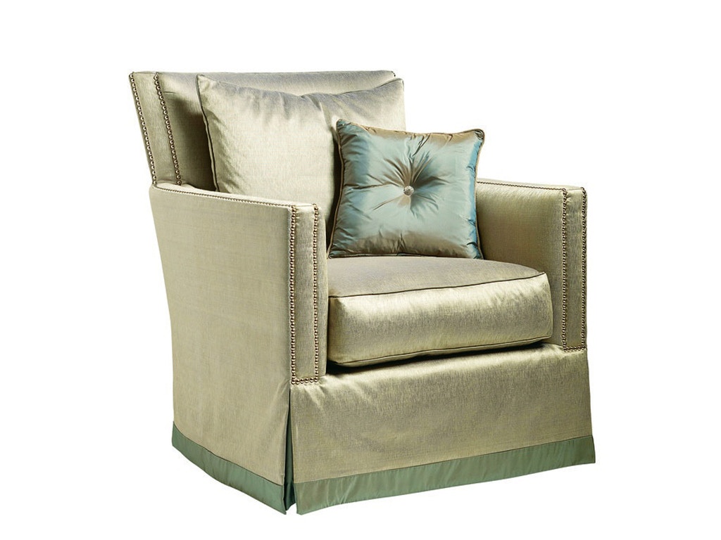 Marge Carson Living Room Hannah Chair HAN41 - Noel Furniture - Houston, TX