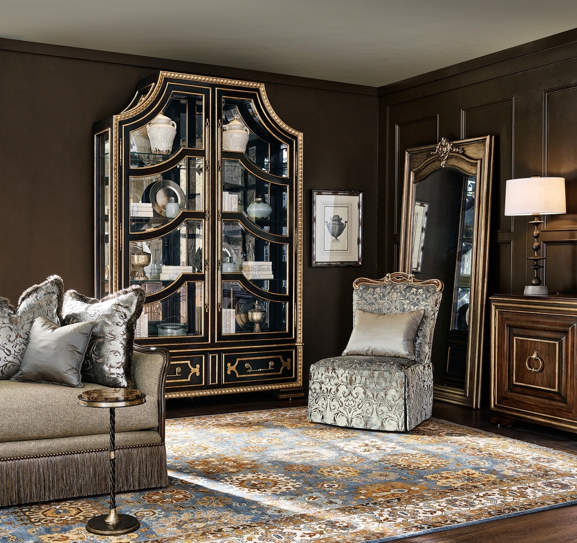 Marge Carson Dining Room Majorca Cabinet MAJ09 - Noel Furniture ...