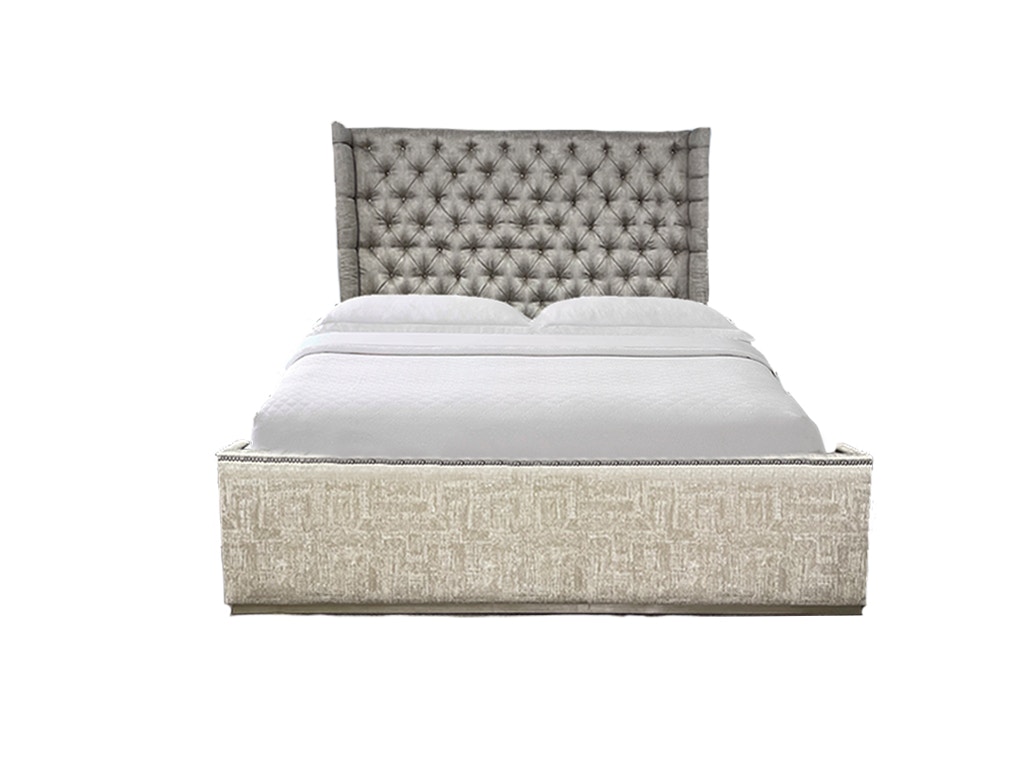 Marge Carson Bedroom Dakota King Bed 223117 - Noel Furniture - Houston, TX
