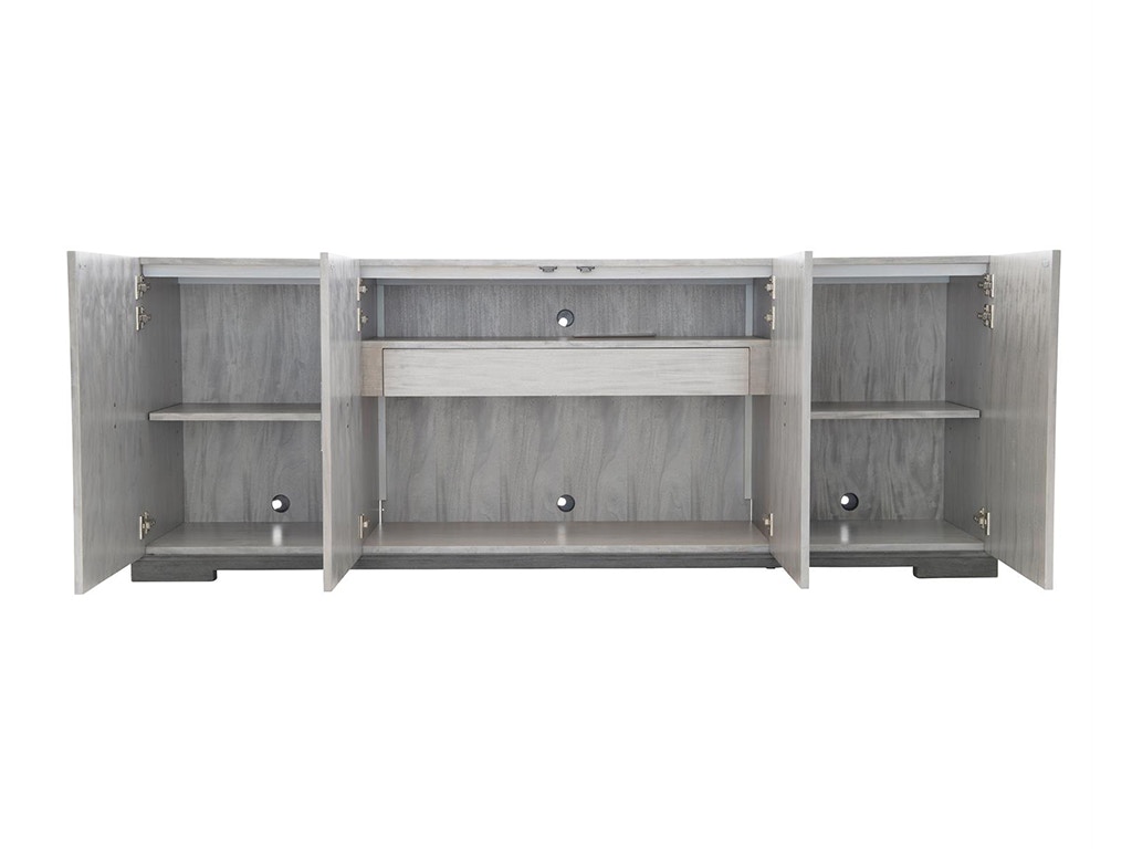 Bernhardt Interiors Living Room Montague Entertainment Credenza 221389 ...