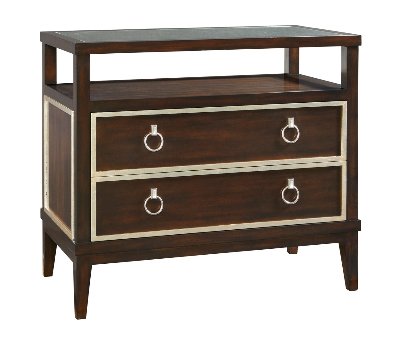 Marge Carson Bedroom Palo Alto Nightstand PAL12L - Noel Furniture ...