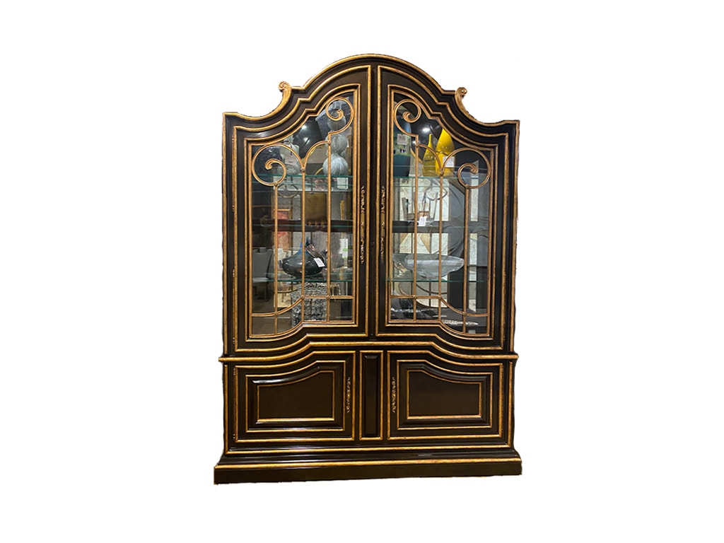 Marge Carson Living Room Piazza San Marco Display Cabinet 226491 - Noel ...