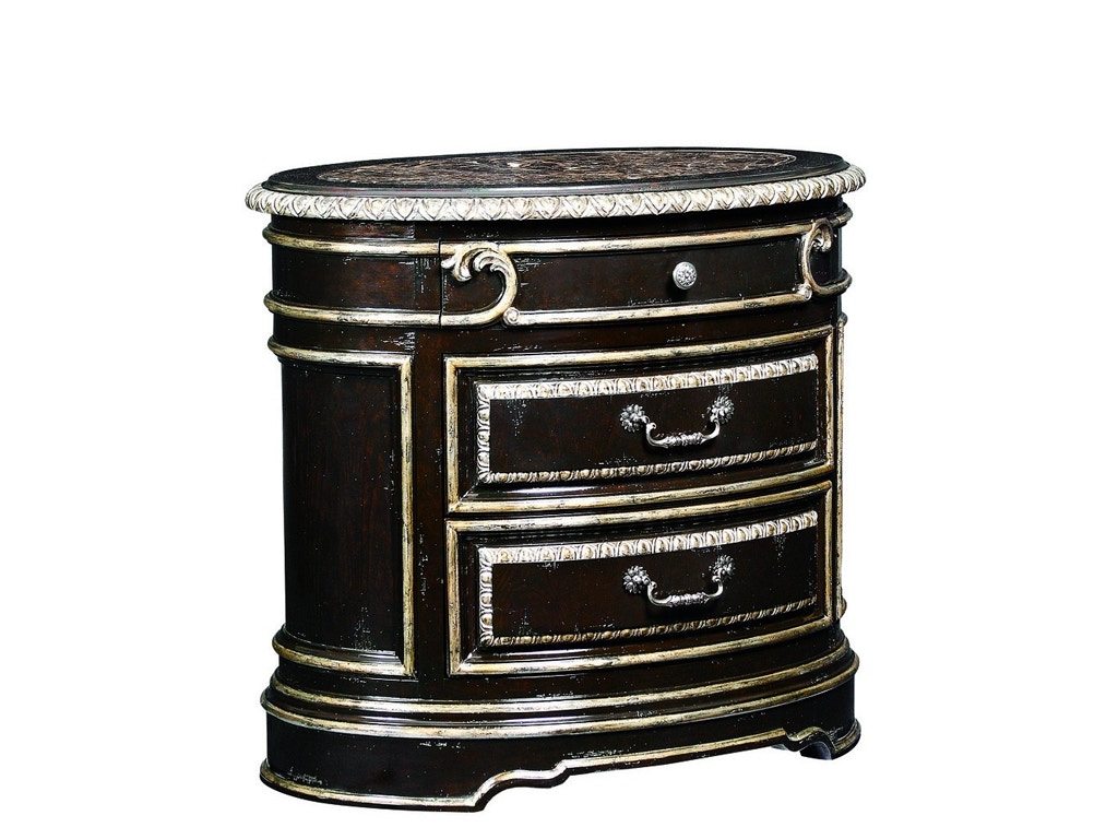 Marge Carson Bedroom Piazza San Marco Nightstand PSM12-2 - Noel ...