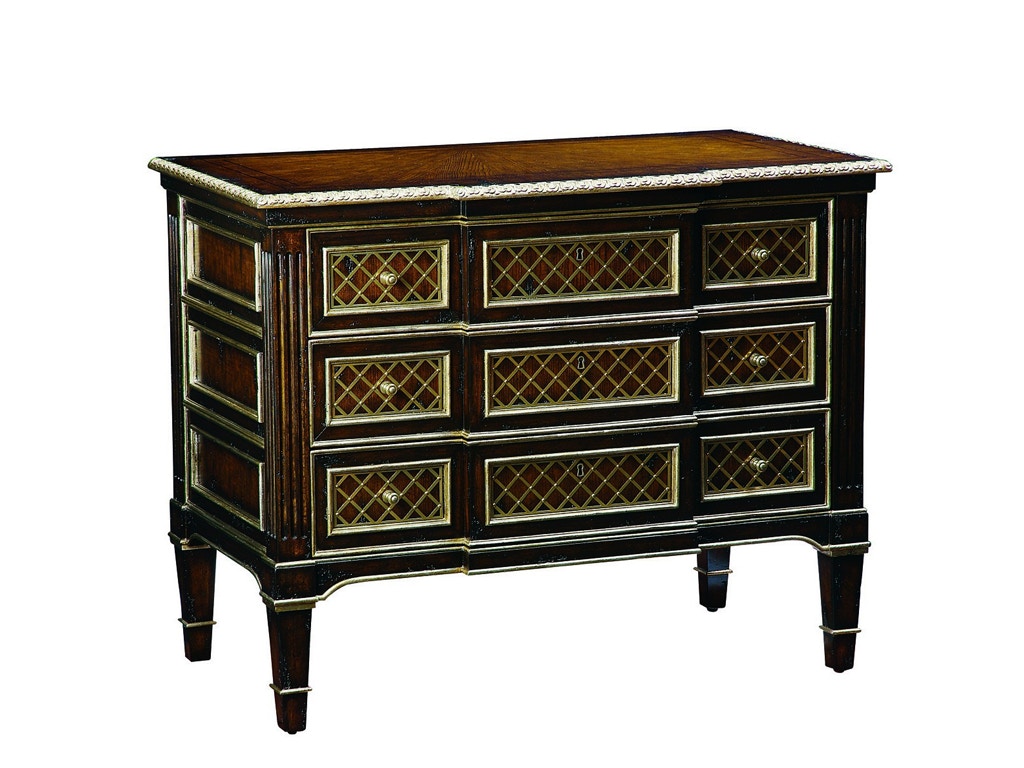 Marge Carson Bedroom Trianon Court Nightstand TRC12-1 - Noel Furniture ...