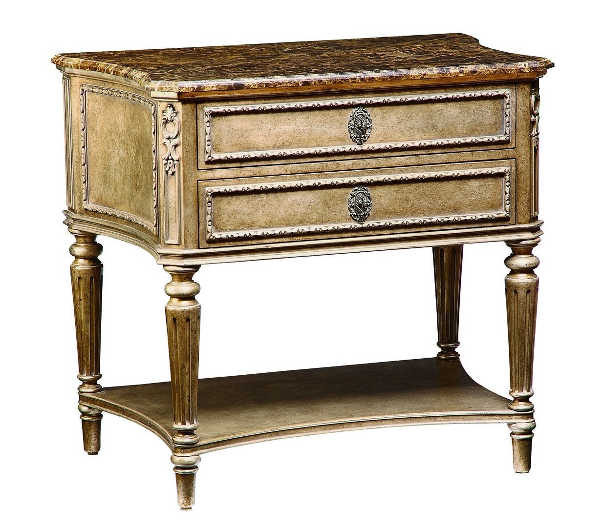 Marge Carson Trianon Court Nightstand 113635 - Noel Furniture - Houston, TX