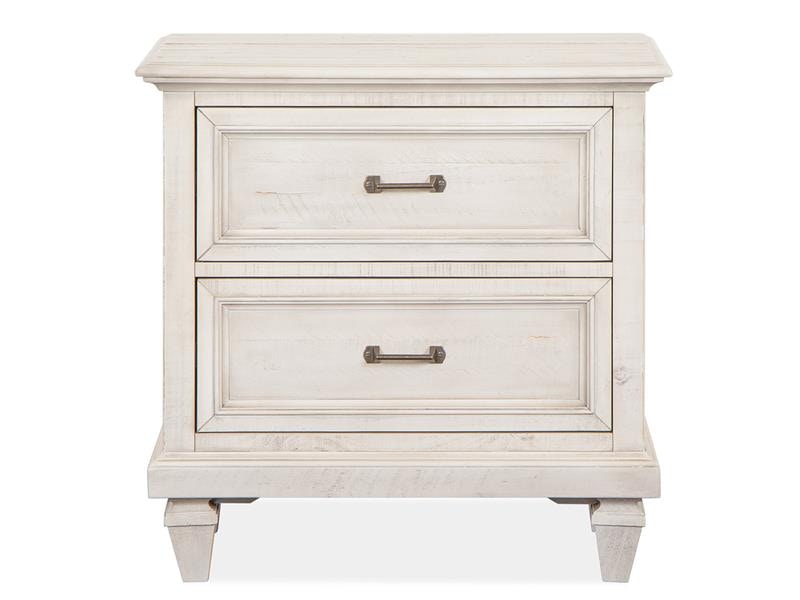 Magnussen Newport Drawer Nightstand in Alabaster