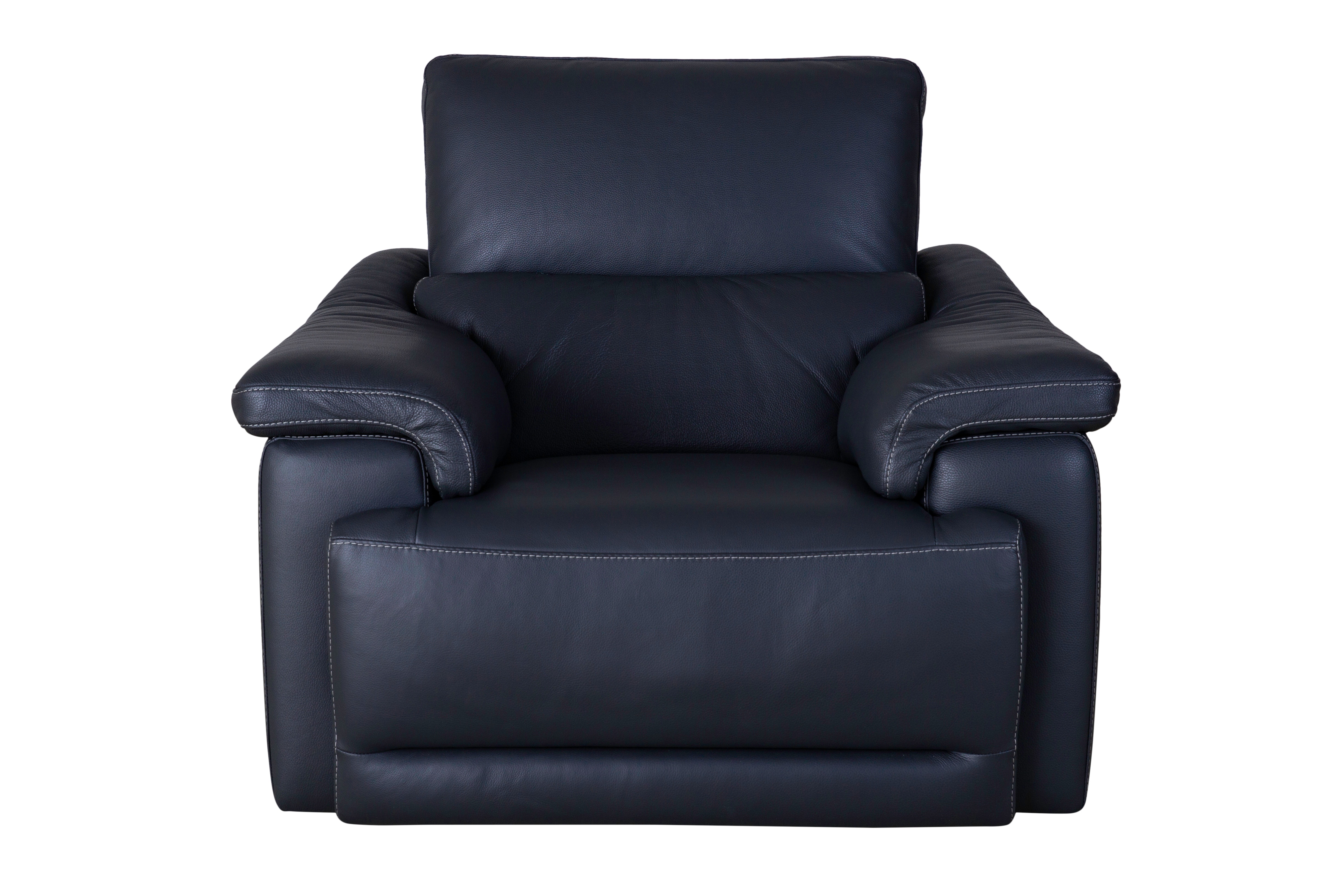 Natuzzi black leather chair store