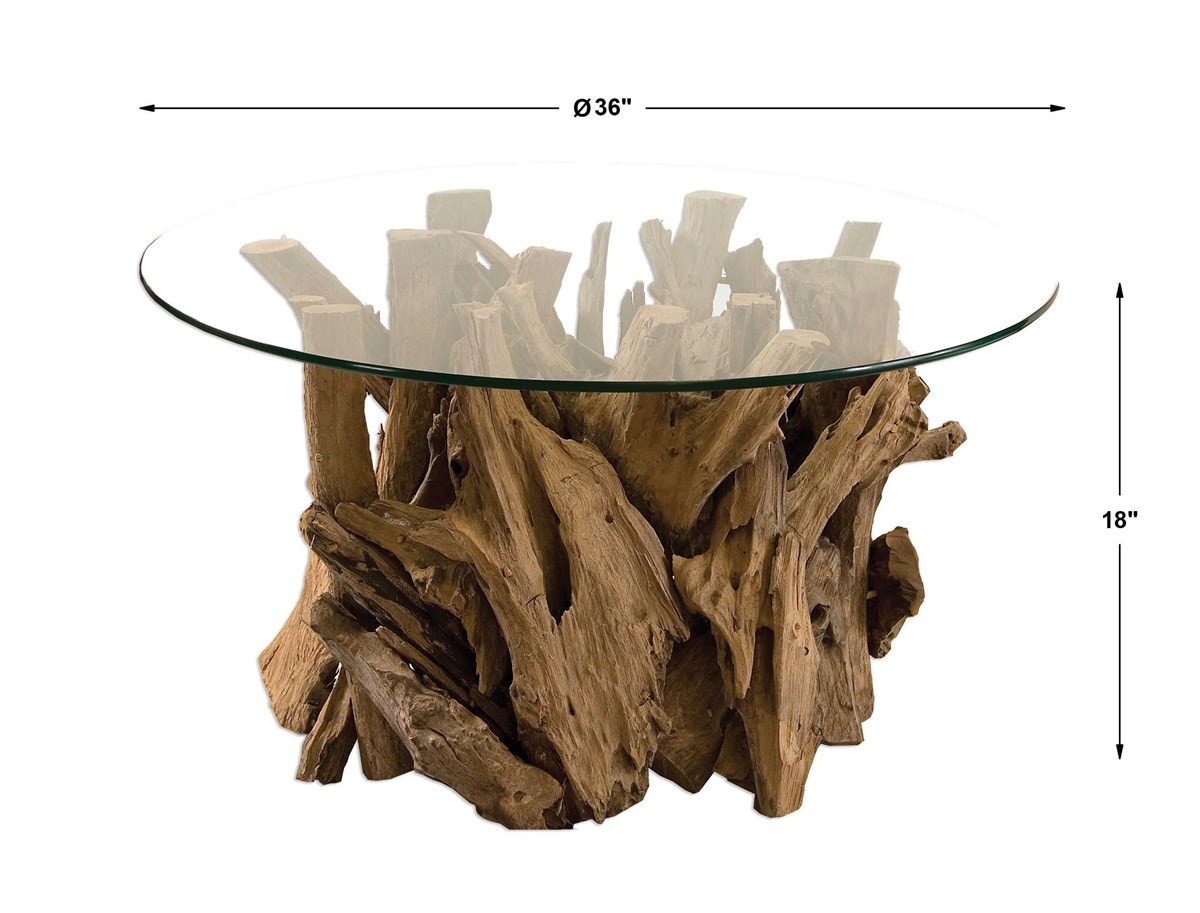 Uttermost Driftwood Coffee Table 39318 Matter Brothers Furniture Fort Myers Sarasota Tarpon