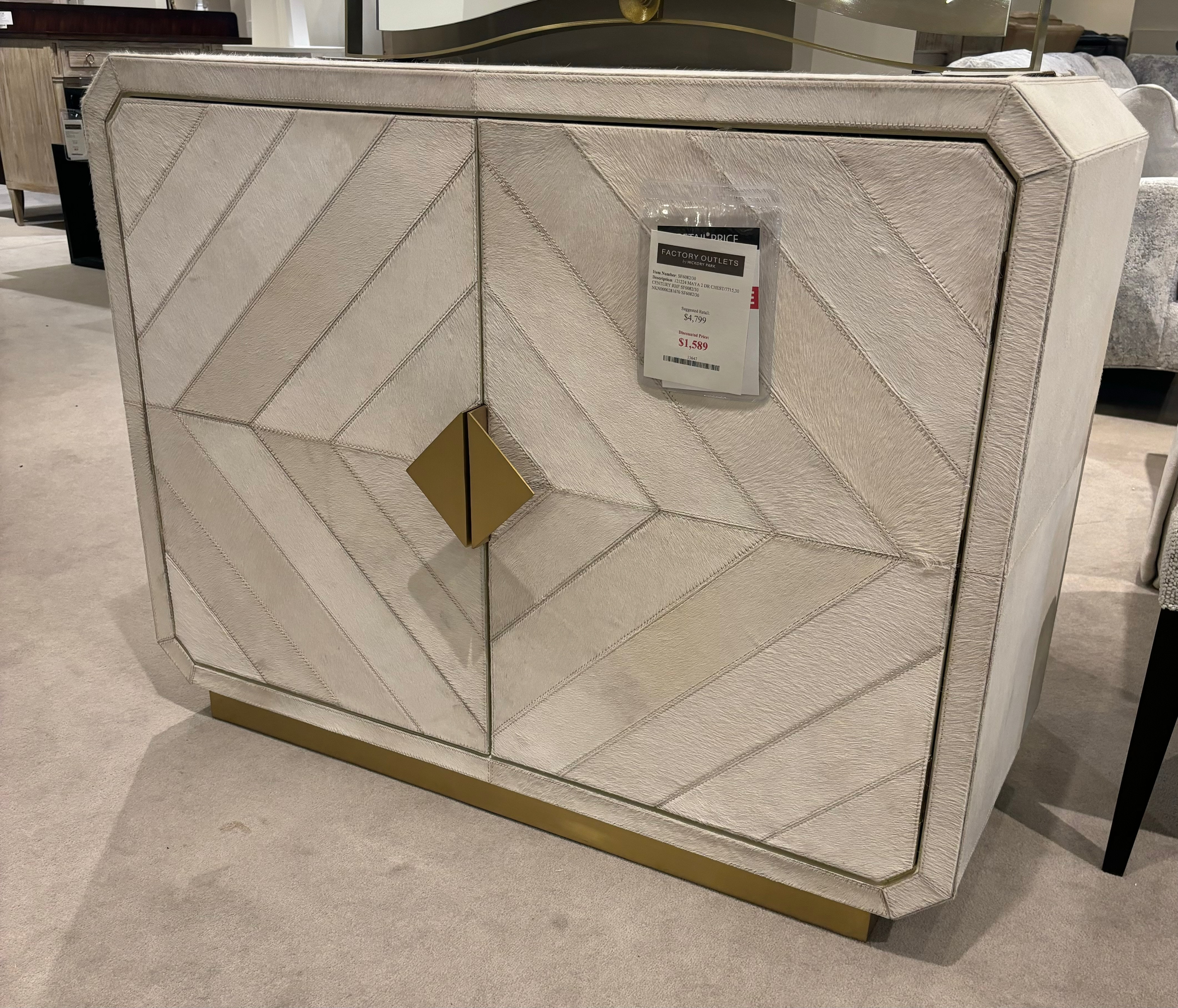Century Furniture Factory Outlet Bedroom Maya 2 Door Dresser SF6082 ...