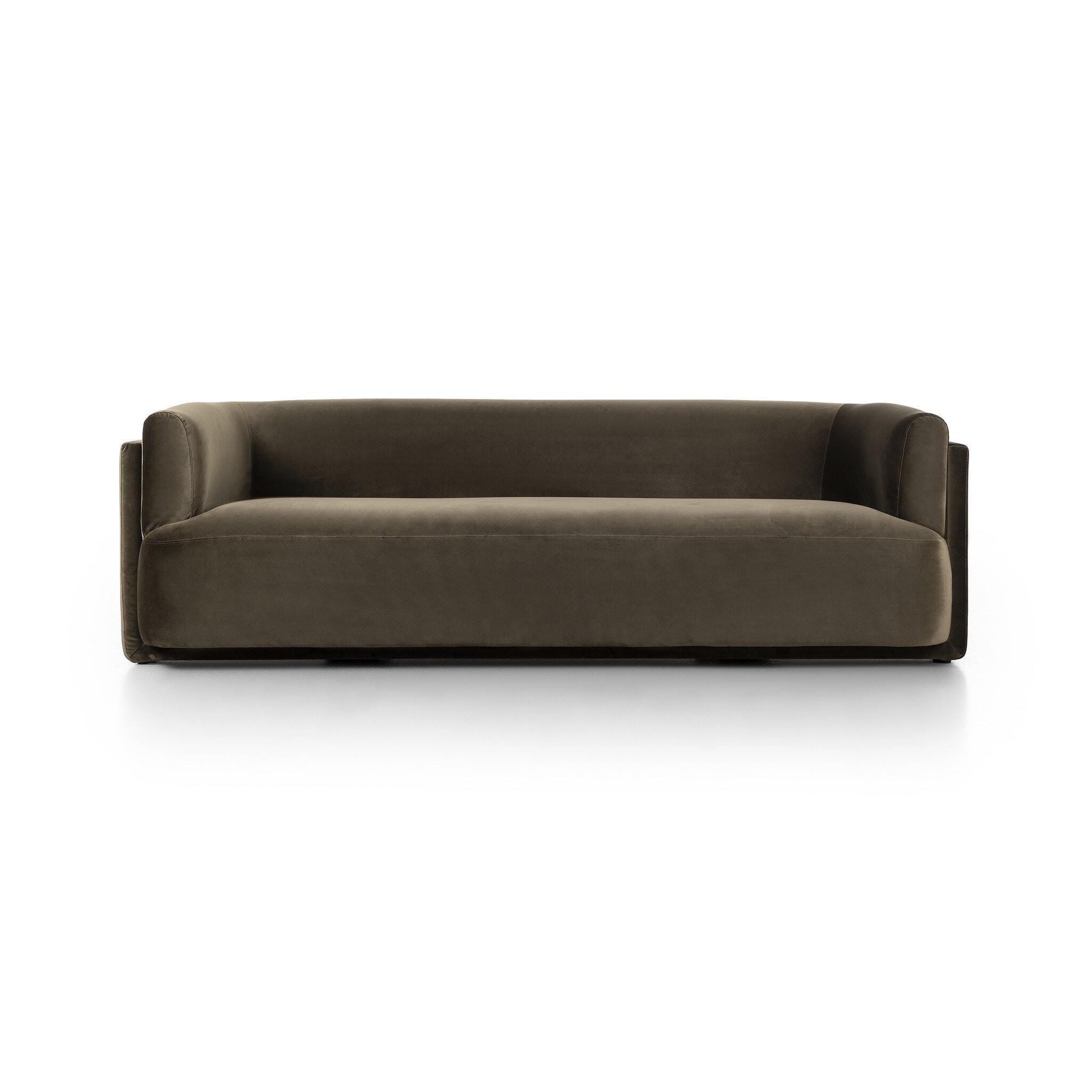 Four Hands Living Room Hartley Sofa - Surrey Olive 237028-003 | Hickory ...