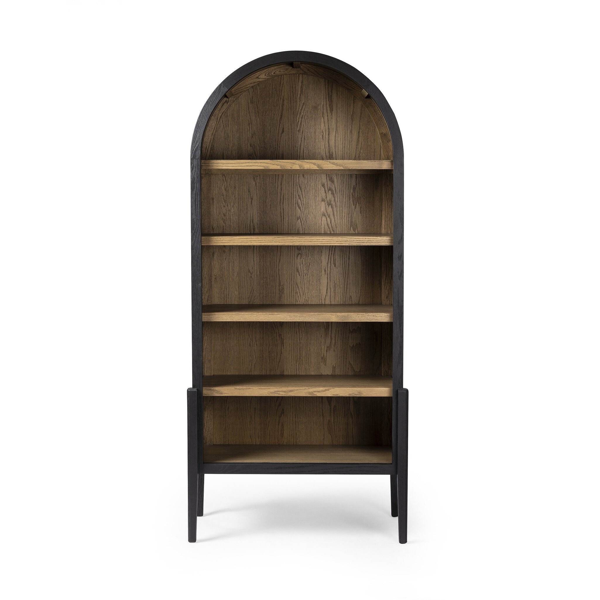 Four Hands Home Office Tolle Bookcase - Drifted Matte Black 246044-003 ...