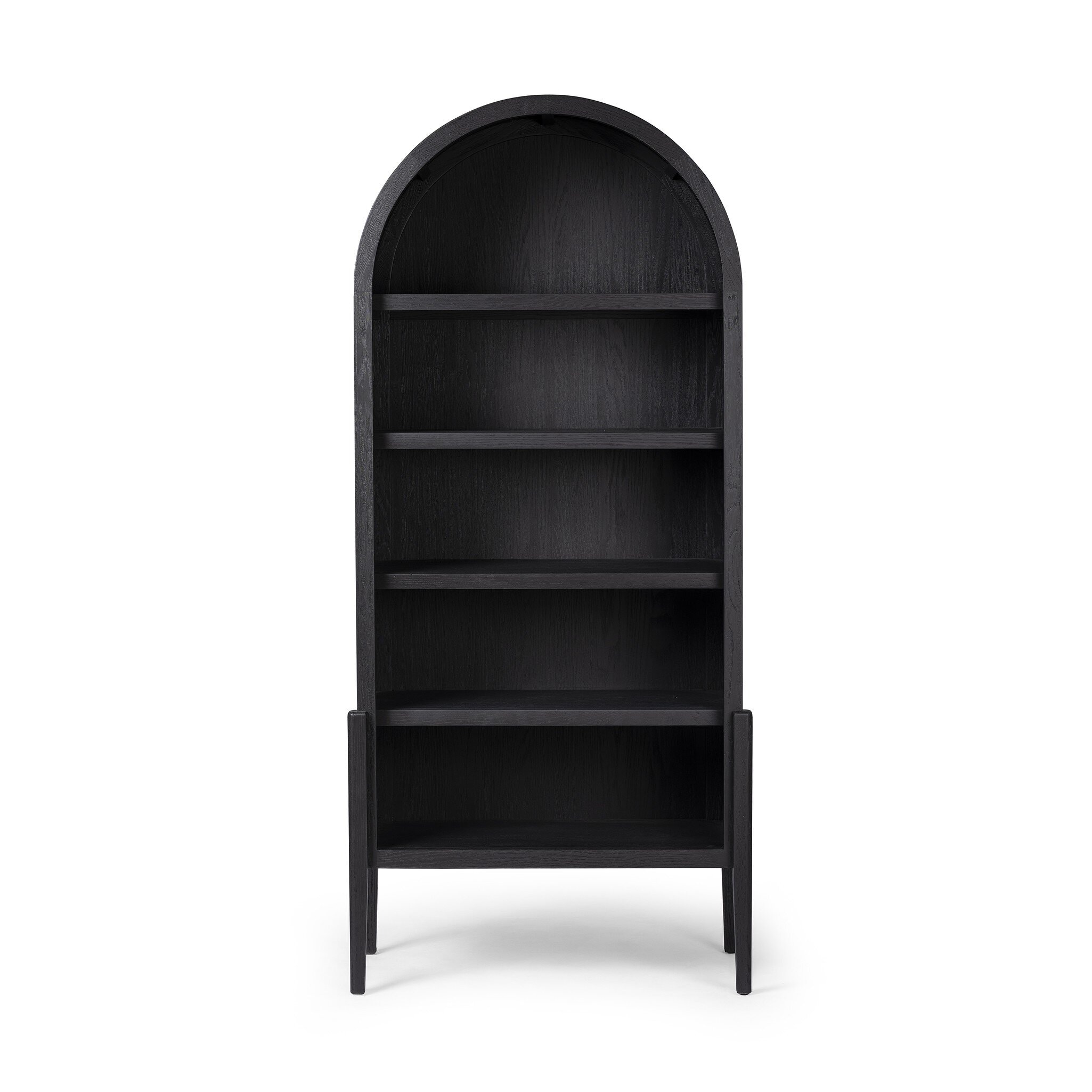 Four Hands Home Office Tolle Bookcase - Drifted Matte Black 246044-004 ...