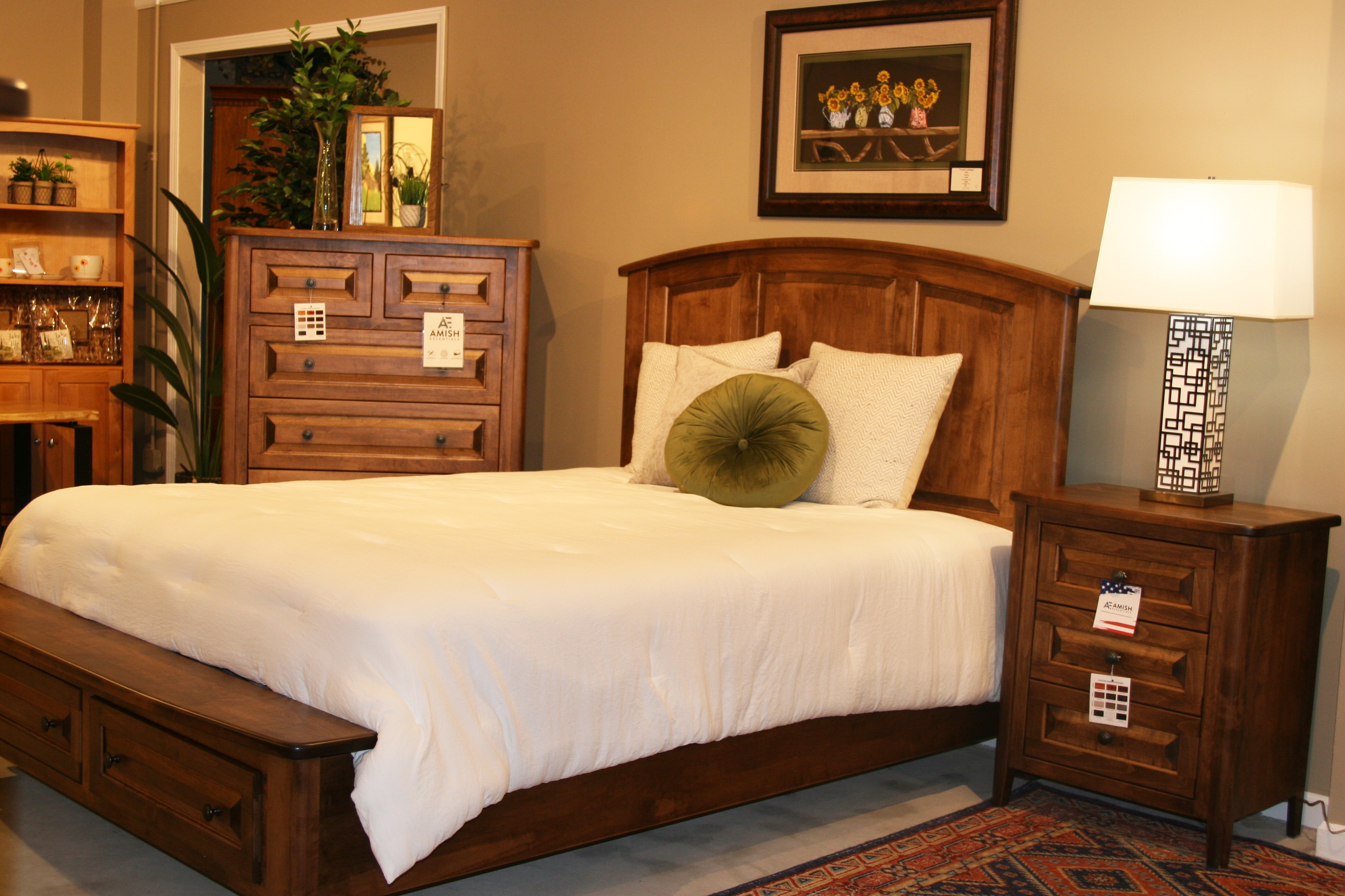 Bob Timberlake American Home Bedroom Carson Arched Queen Panel Bed by Archbold Furniture 40298