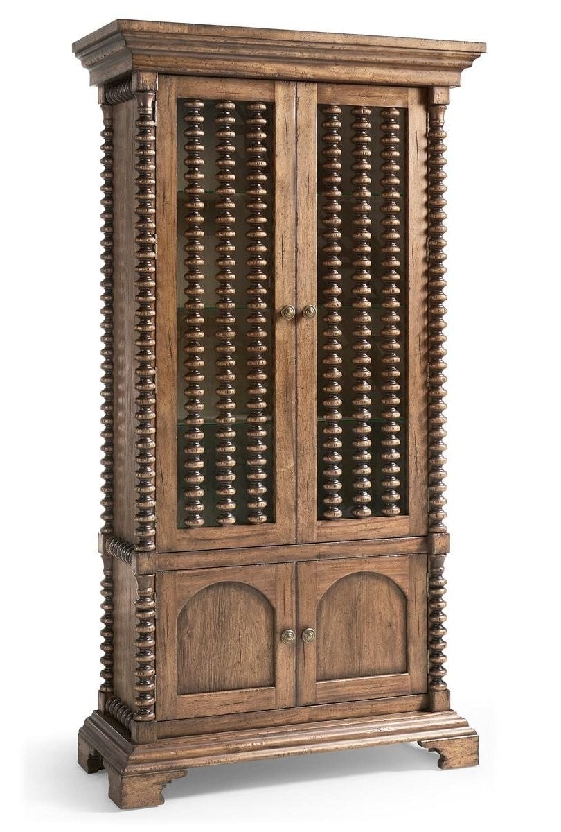 Jonathan Charles Casual Dining Tamarisk Tall Cabinet 491345-MSW ...