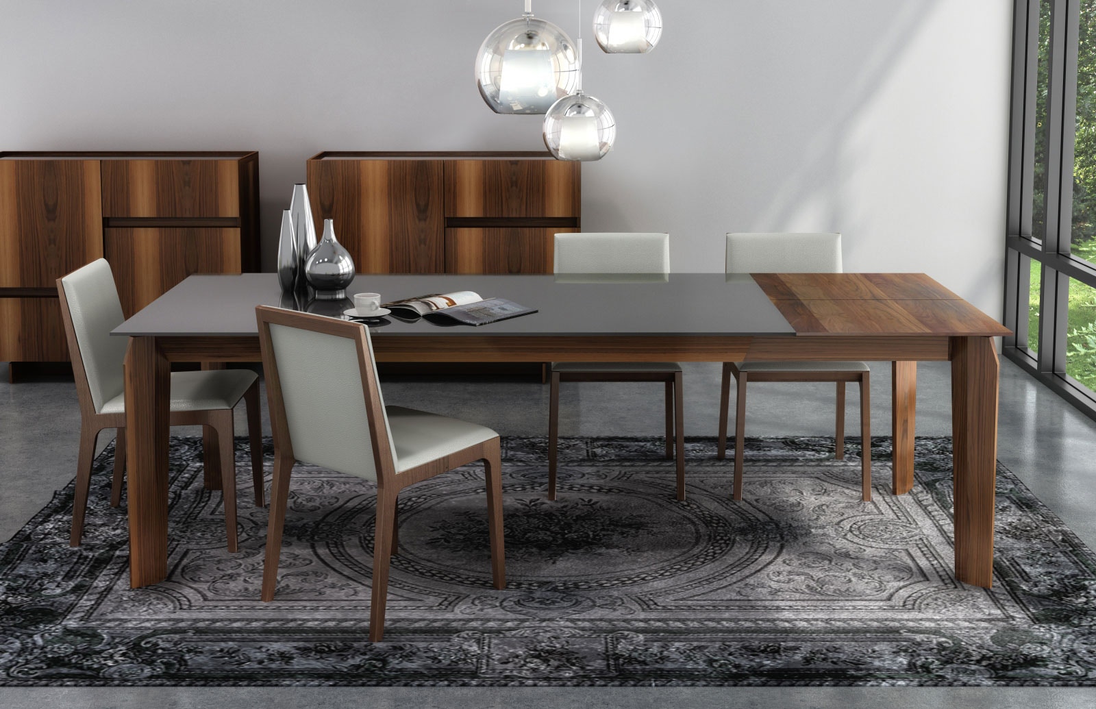 Huppé Dining Room Magnolia Dining Table by HUPPÉ Furniture 5089VE ...