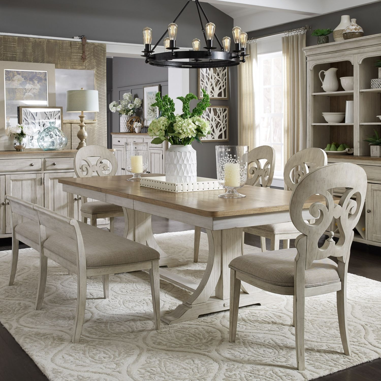 Southern Style Fine Furniture Casual Dining Farmhouse Reimagined Dining ...