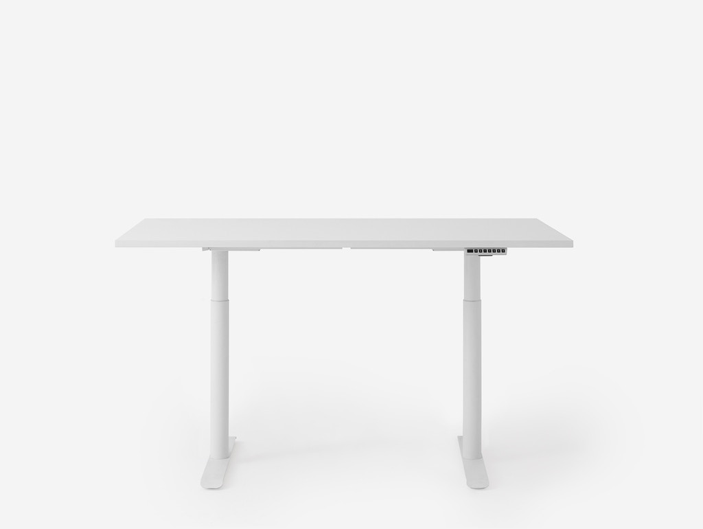 EQ3 Gallery by Reflections Home Office Lift Desk Novah | Hickory ...