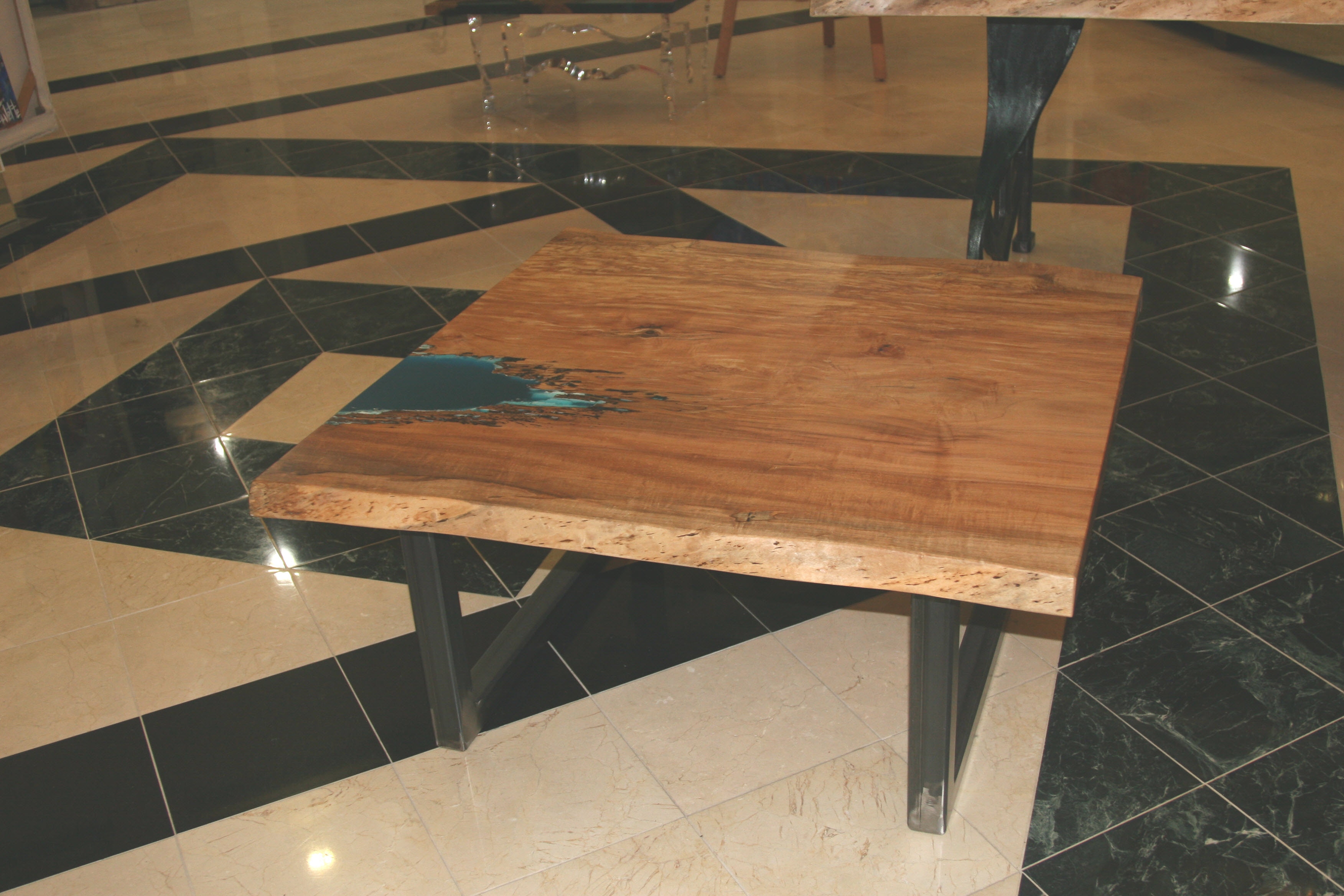 Taste Full Arts Gallery Living Room Hand Made Table by Catawba Artisan ...