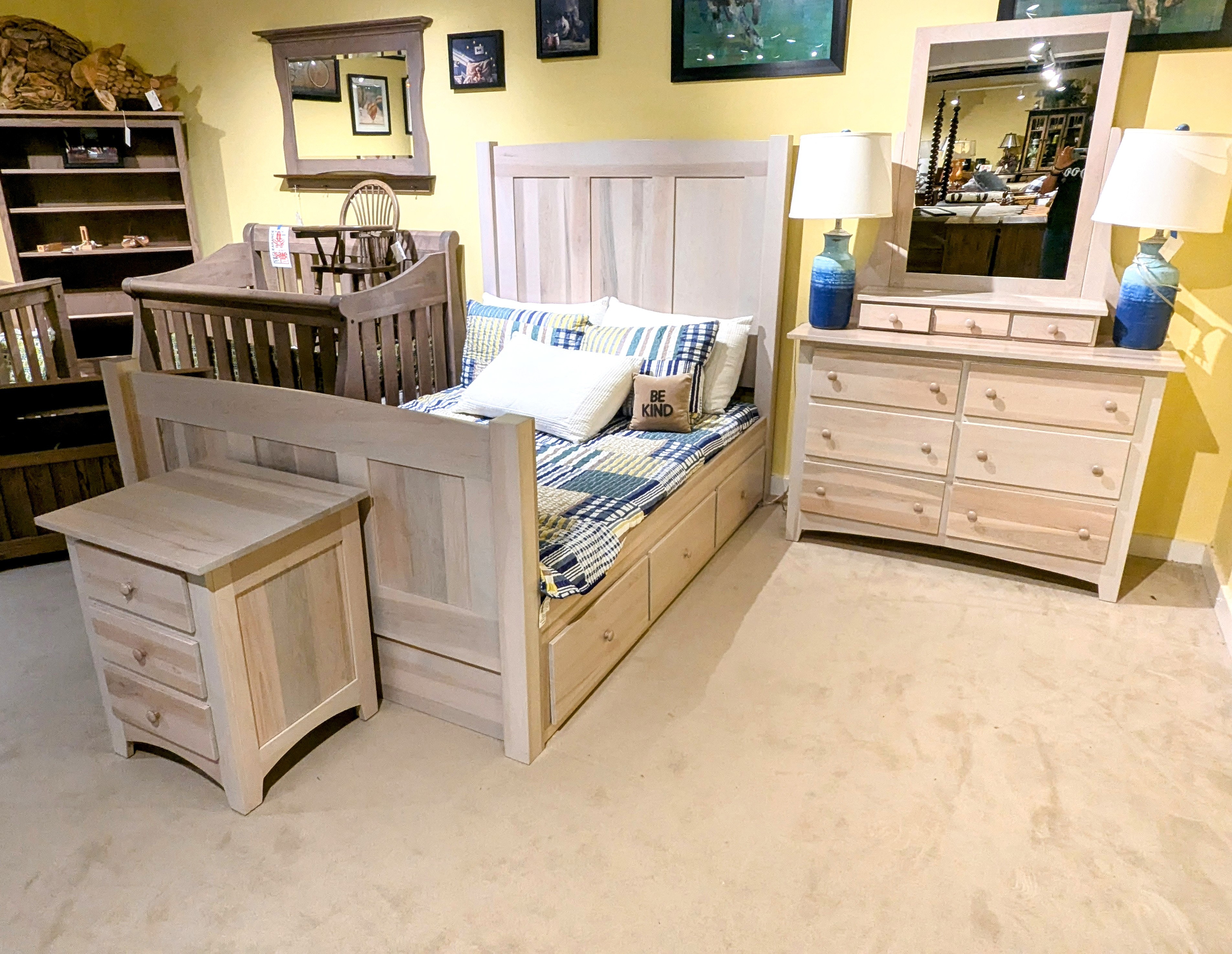 Solid wood furniture clearance store