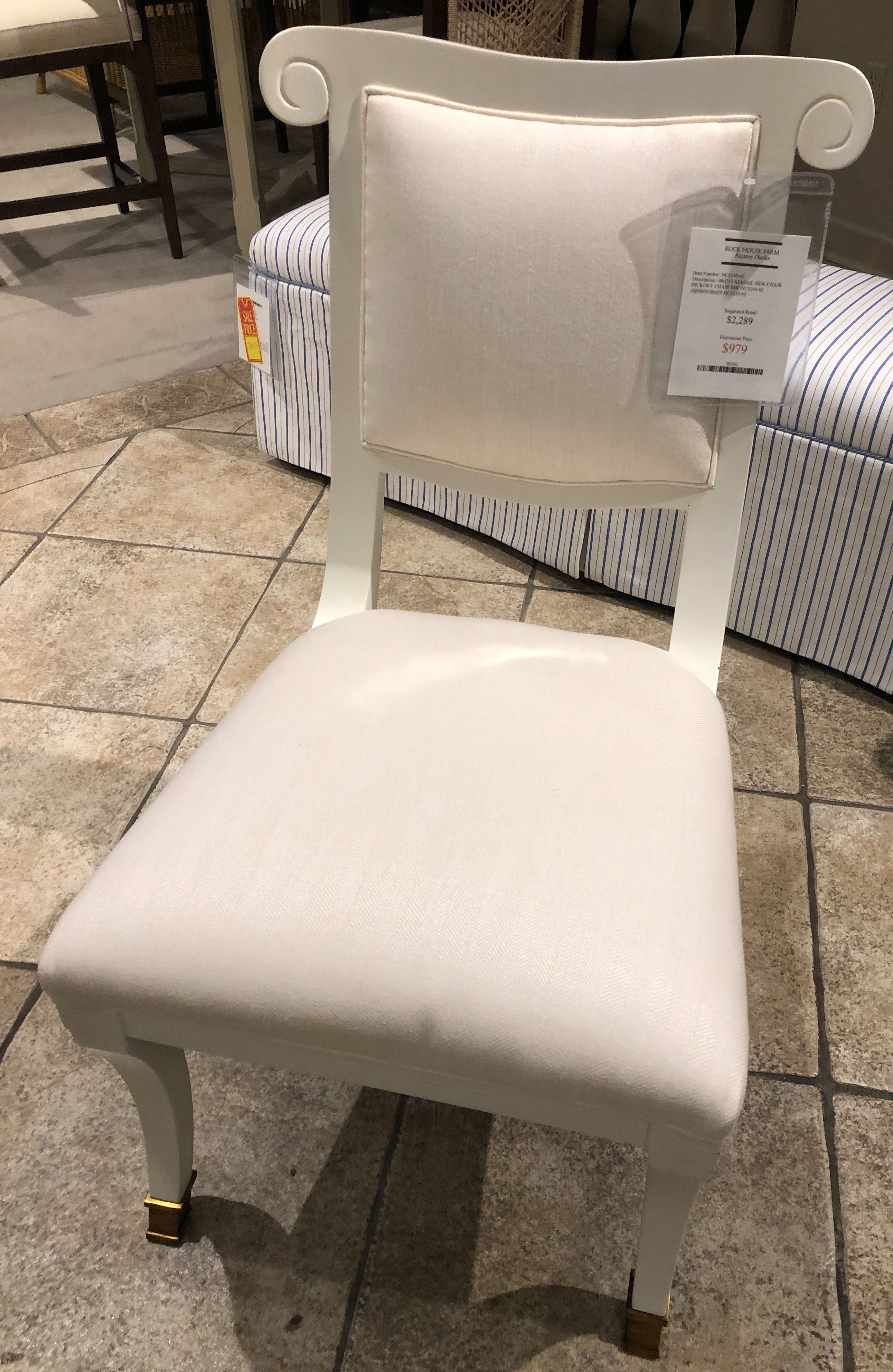Hickory Chair Factory Outlet Casual Dining Abigail Side Chair HC5210 02 Hickory Furniture Mart