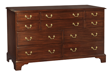 Henkel Harris Furniture Bedroom Triple Dresser Henkel 124 | Hickory ...