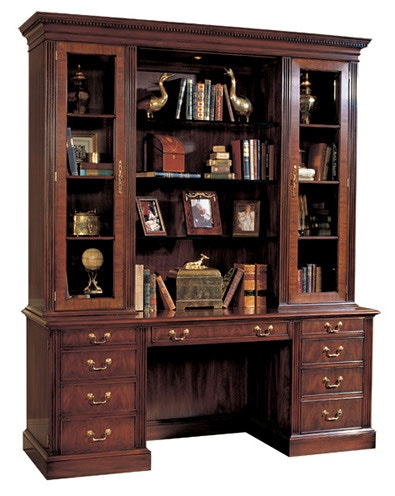 Henkel Harris Furniture Home Office Bookcase/Credenza Henkel HHBC72 ...