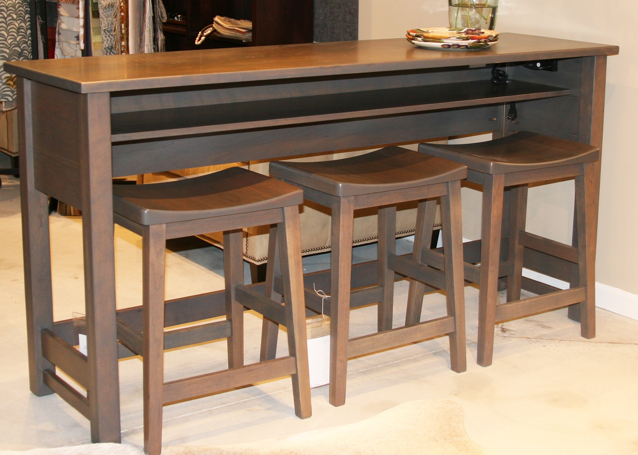 Bob Timberlake American Home Bar and Game Room Amish Made Counter ...