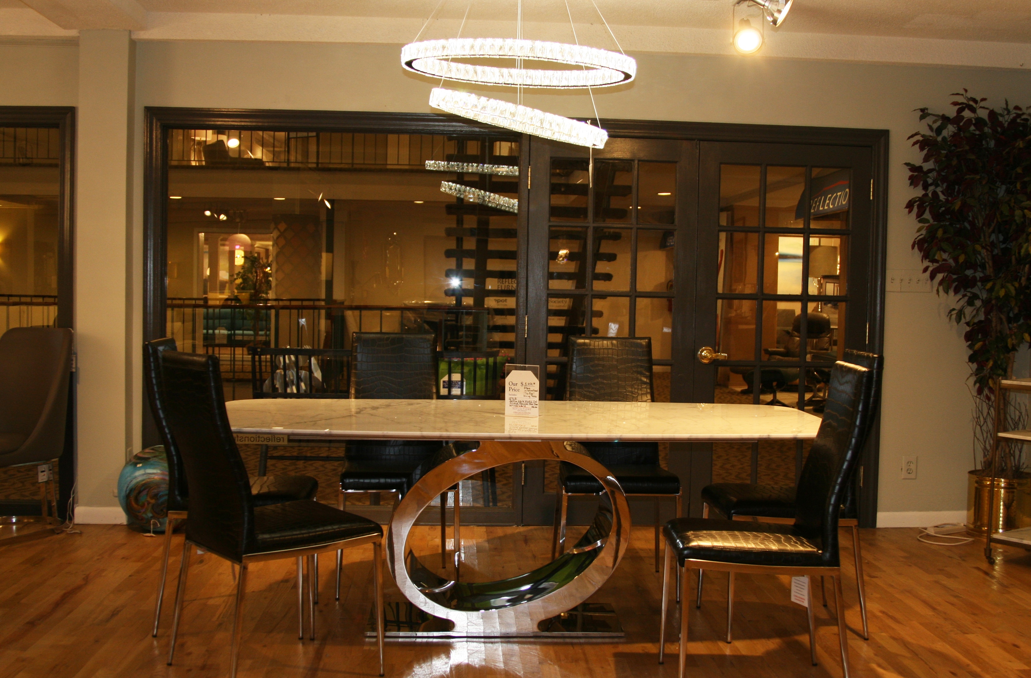 RF Modern by Reflections Casual Dining Dining Table by Stone International The Eye | Hickory