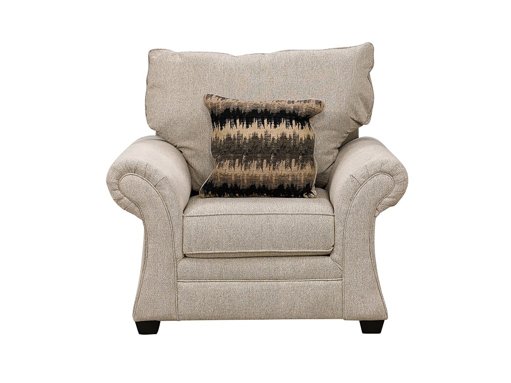 Behold Home Kyle Cream Chair 1560-01-1599-01