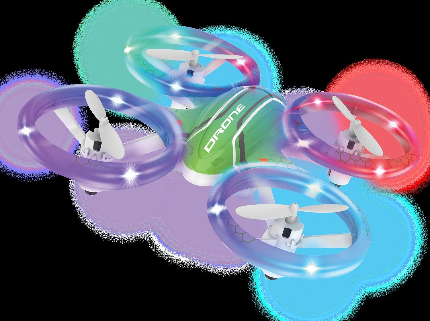 Light up drone store