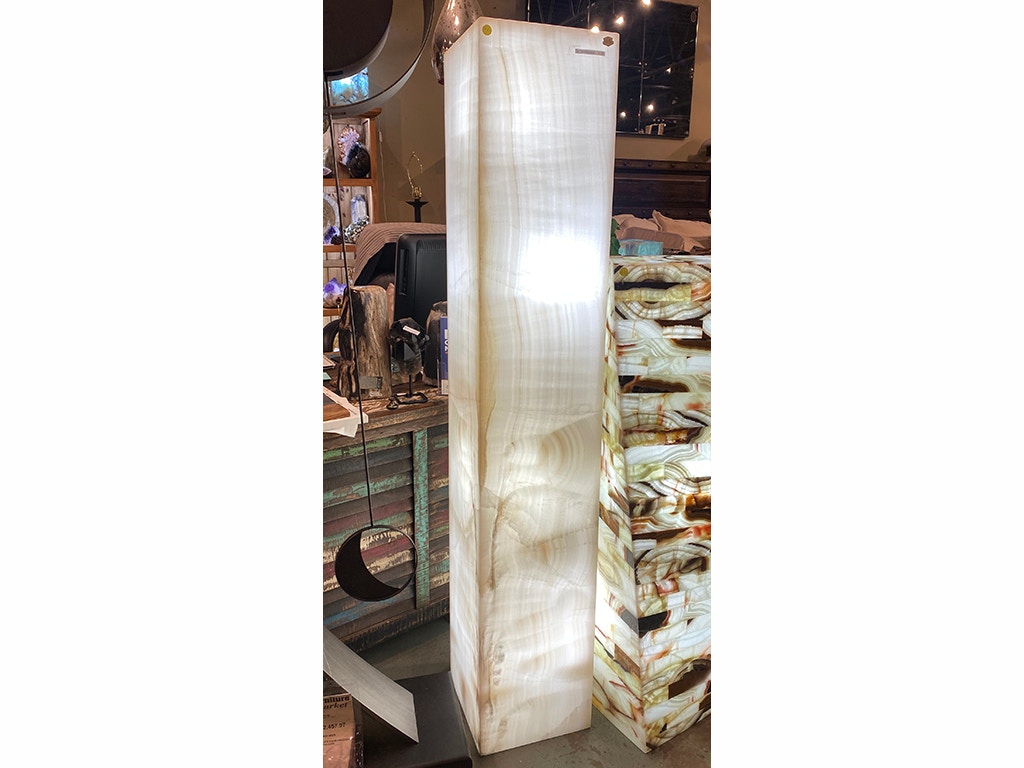 Onyx Square Onyx Floor Lamp with Flat Top - 65 Inch CU1653030CTHI ...