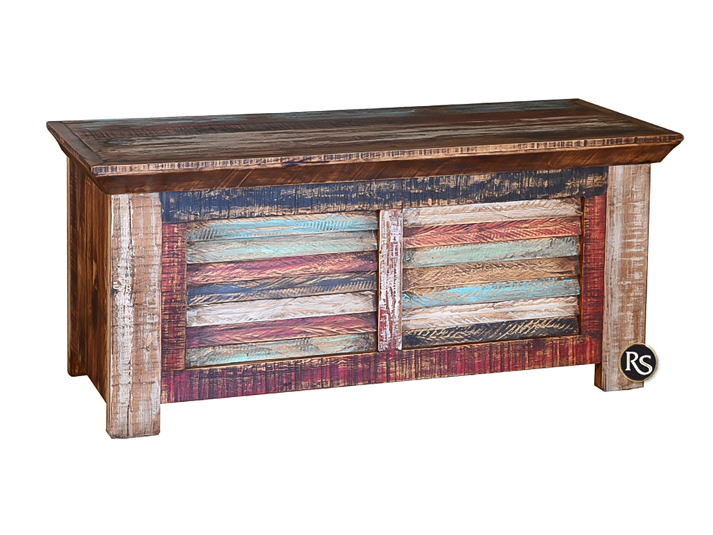 Rusticos Sierra Bedroom FOOT BED TRUNK LC ARC-01 - Furniture Market ...