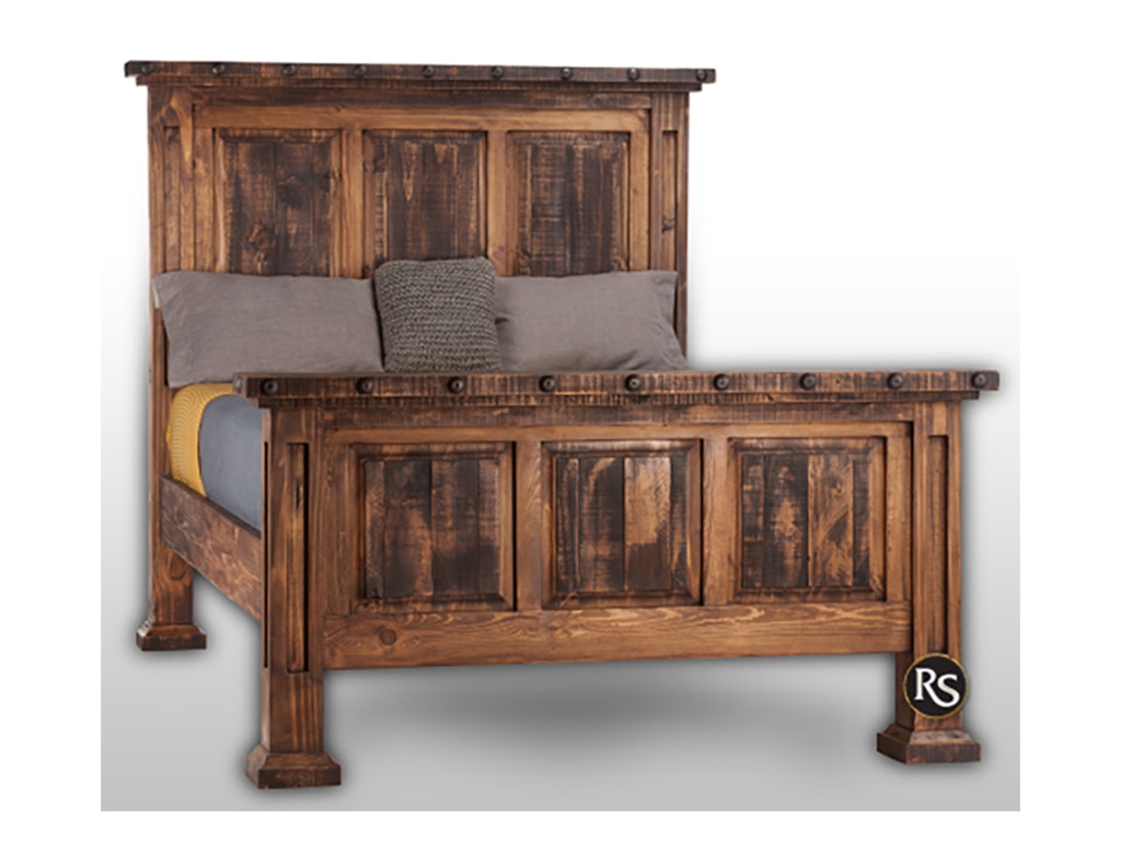 Rusticos Sierra Bedroom RUSTIC FIESTA QUEEN SIZE BED LR CAM-20 ...