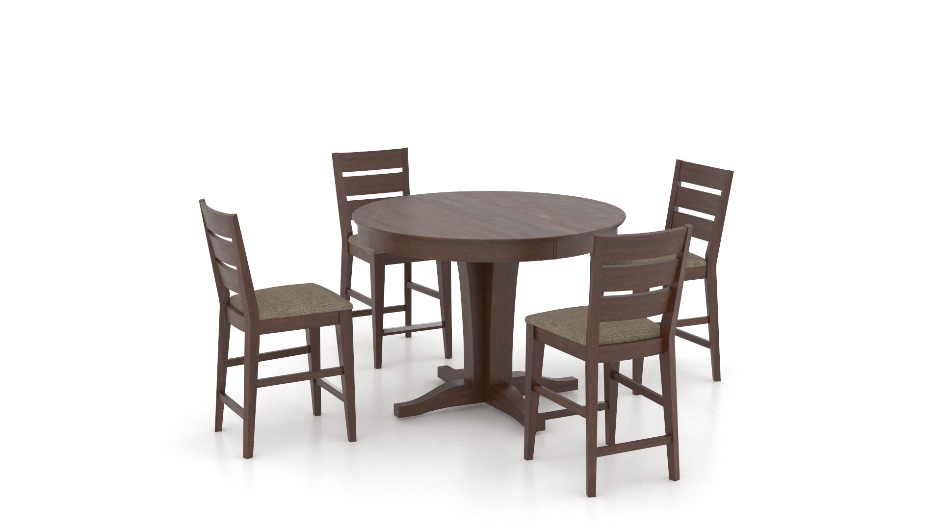 Canadel 4pc Counter Height Set TRN048482323MXKCF/SNF090236U23M24 - Wenz ...