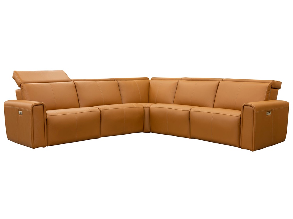 Elran leather sectional store