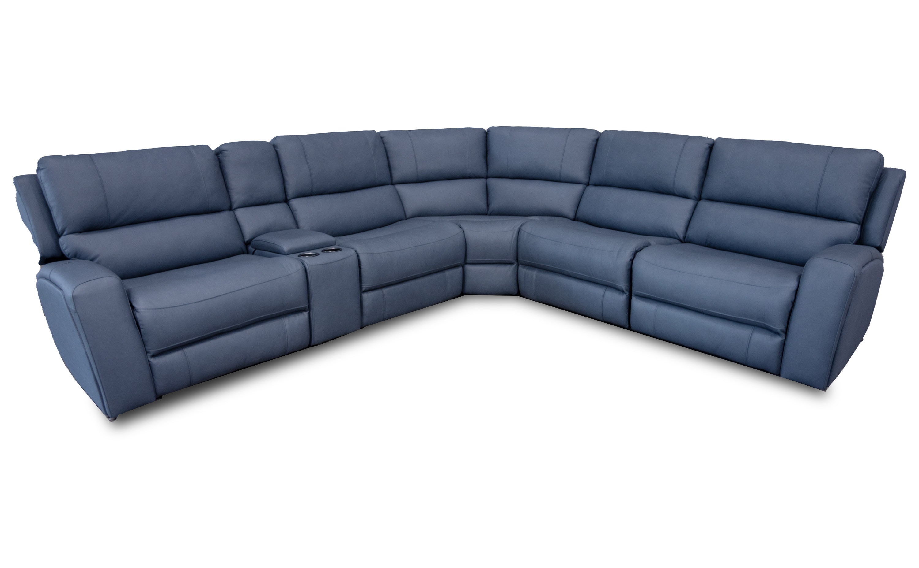 Manwah 6 PC P2 LEATHER SECTIONAL U70815MP2 - J&K Home Furnishings ...