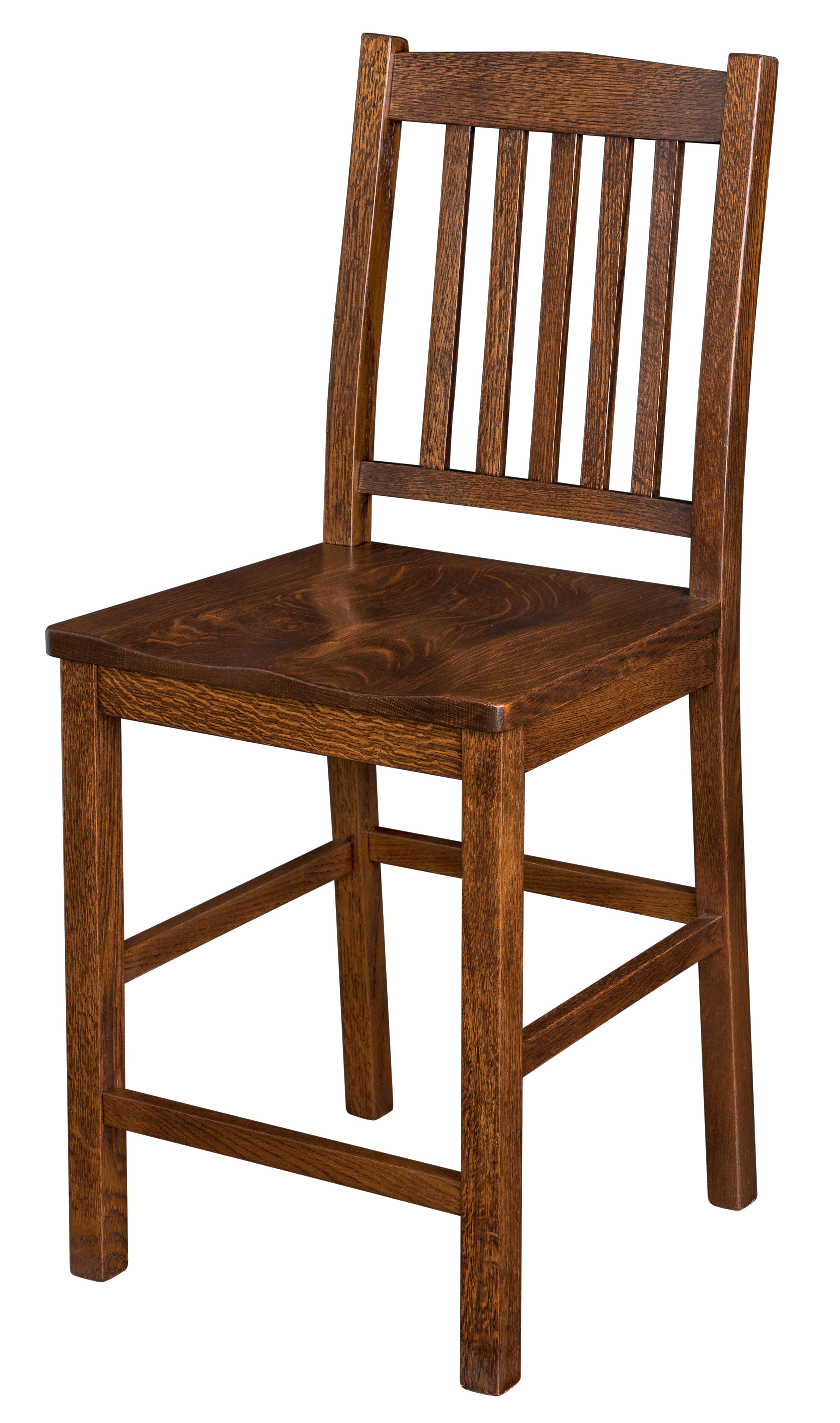 AC Mission Barstool Mission Chair Stool - Amish Furniture of Nebraska ...