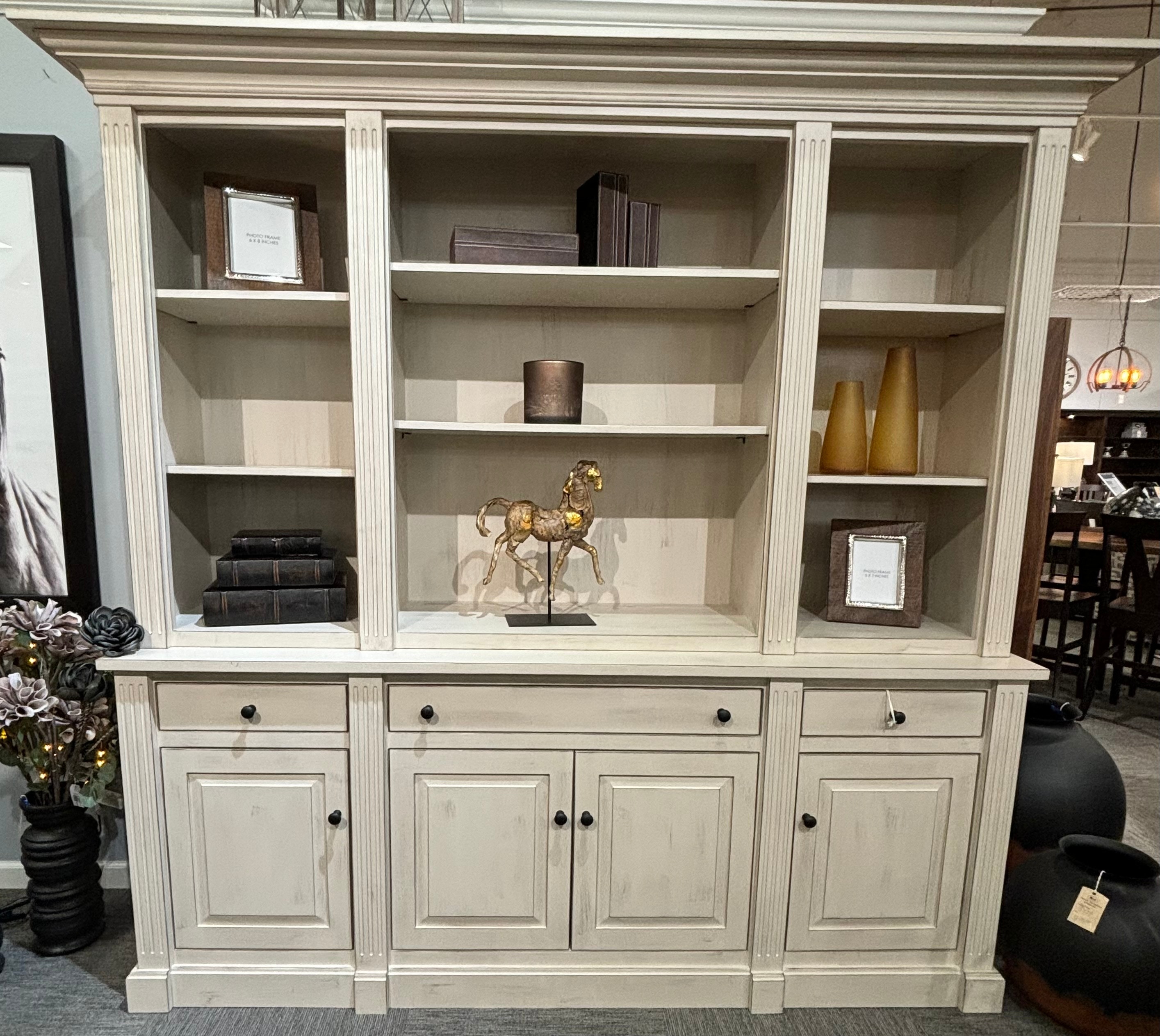 TL Custom Hutch: Clearance $4899 Custom Hutch Brown Maple Wthrd Beige ...