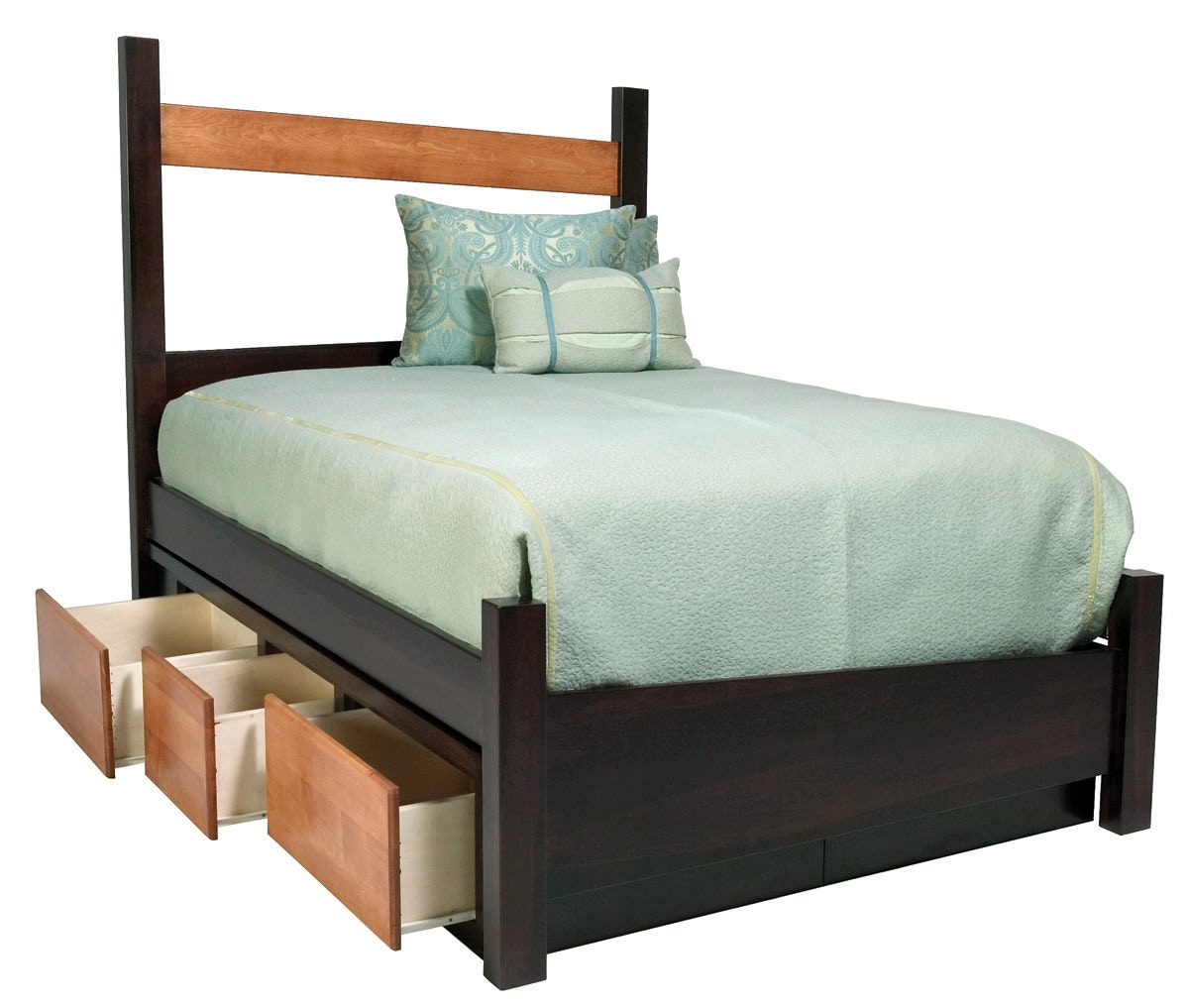 Queen Post Bed & Drawers IN2044-50 - Borofka’s Furniture - Woodbury ...