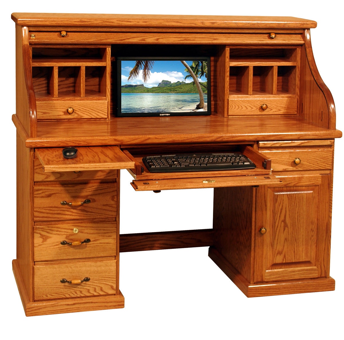 54in Desk W/ Cpu Door-25deep WV5121 - Borofka’s Furniture - Woodbury ...