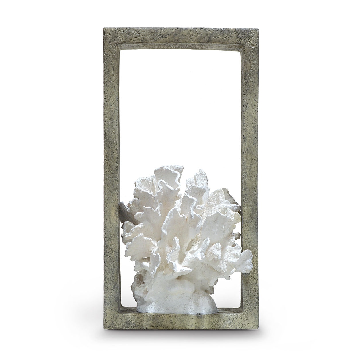 Palecek Indoor/outdoor Lettuce Coral Shadow Box 185479 - Studio 882 ...