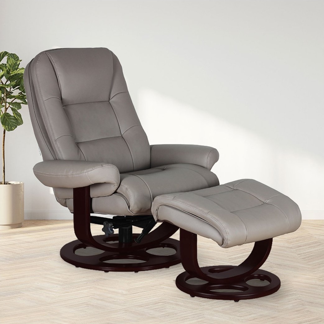 Barcalounger 15-8021/3760-86 Jacque Tilt Back Chair & Ottoman