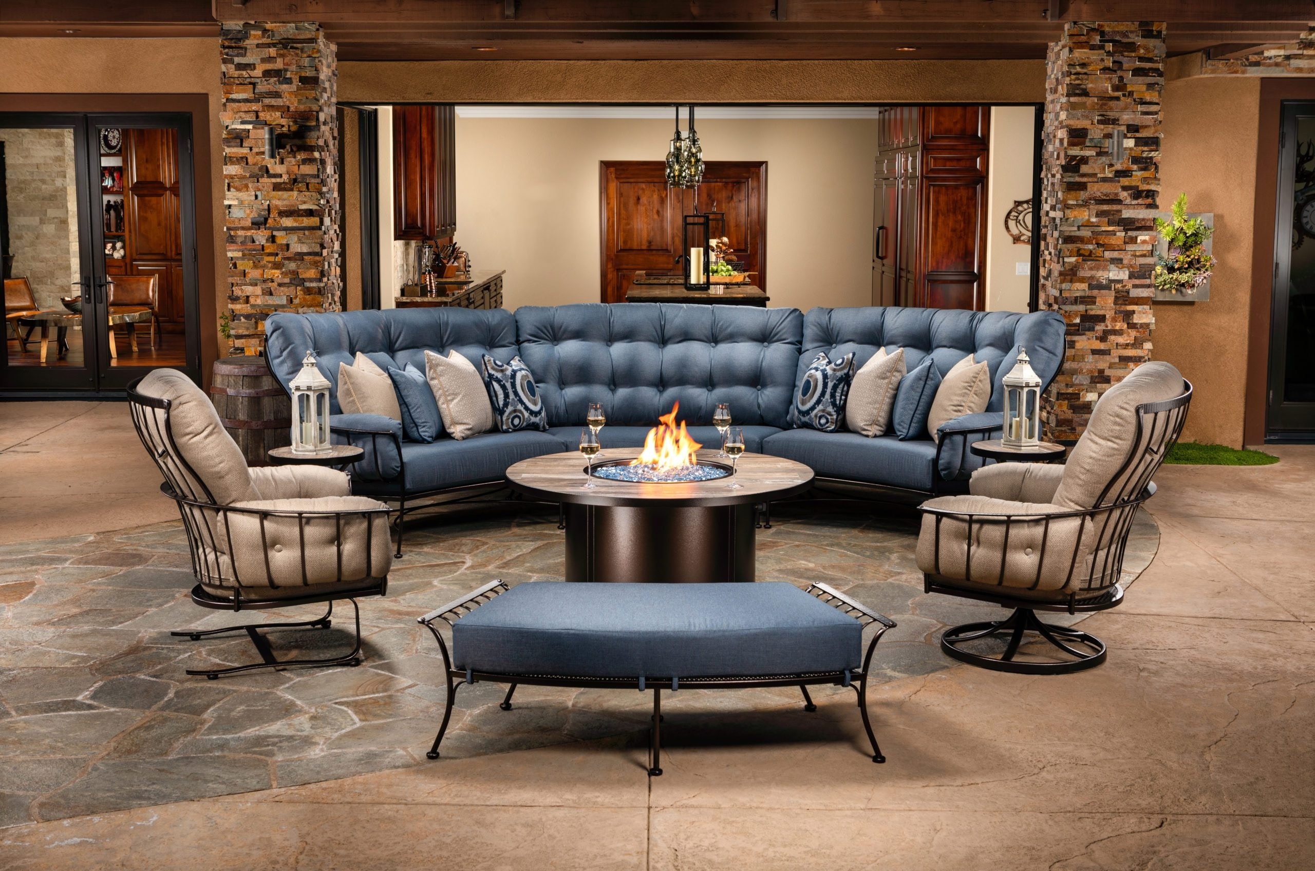 OW Lee Monterra Collection Comfortable Outdoor Seating Group