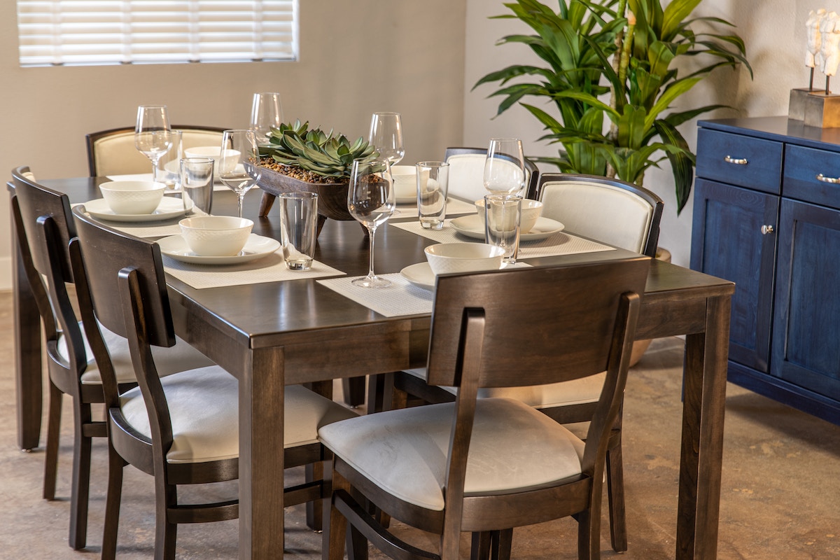 MAVIN MAVIN Customizable Dining Sets Cosmo Dining Table Hardwood Table ...