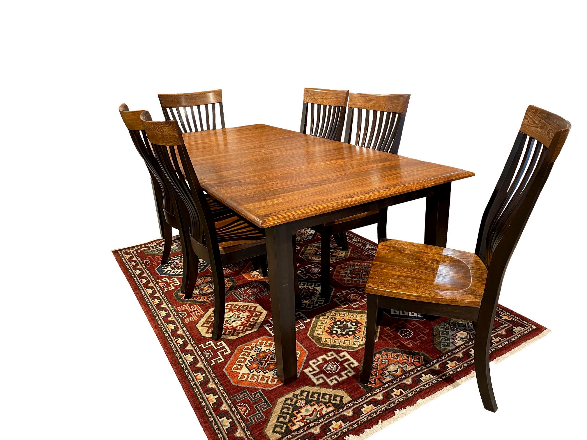 MAVIN Elm Essence T4266AELMTABLESET Elm and Maple Two Tone Table and ...
