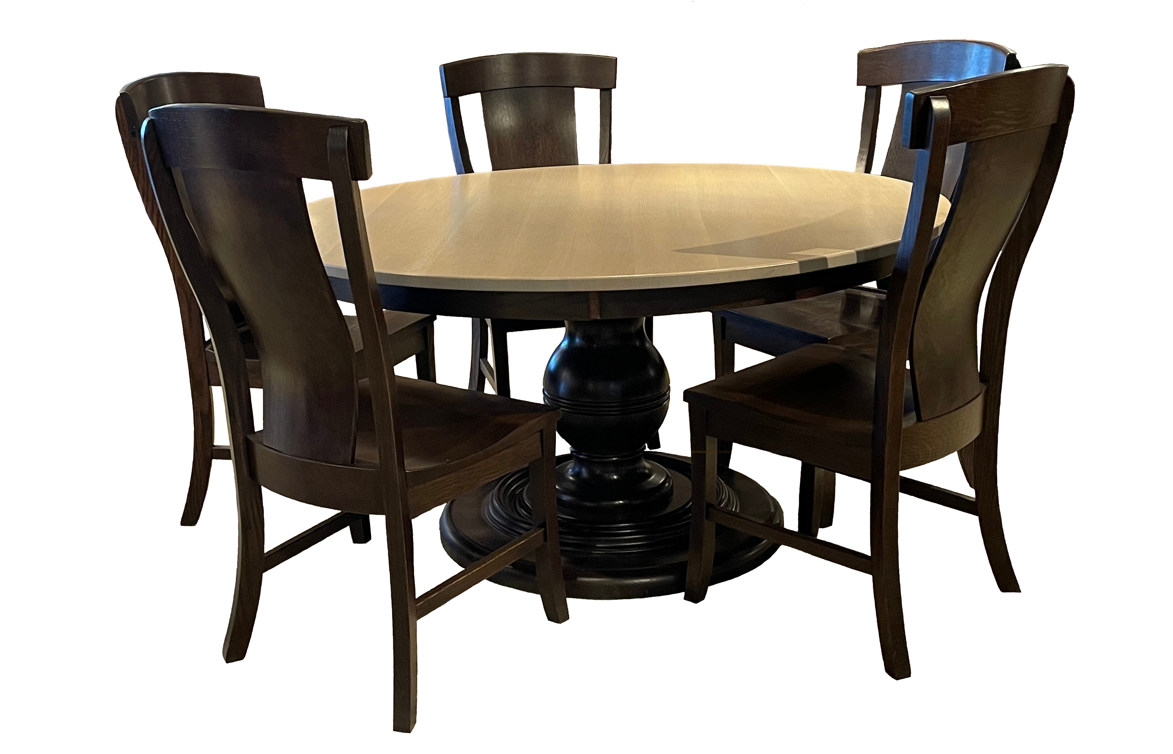 MAVIN MAVIN Customizable Dining Sets RNDTWOTONE Customizable Round Two ...